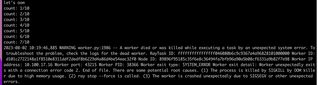 Ray 2.4 python 遇到一个疑似内存放大的问题 - RayCore&RayClusters - Ray中文问答
